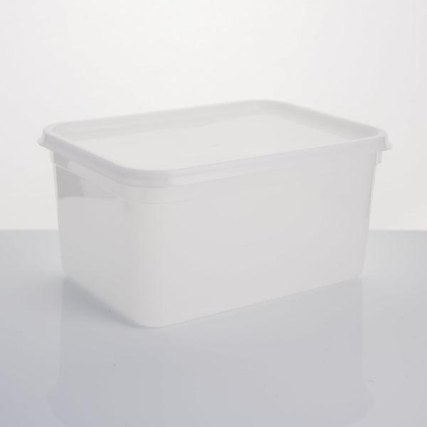 3 litre rectangle standard container & lid – Multiplas Ltd Store